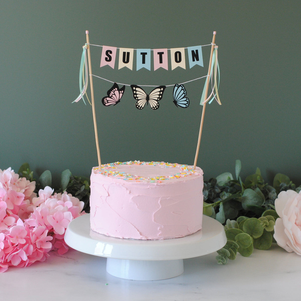 Butterfly Cake Topper | Cake Toppers by Avalon Sunshine
