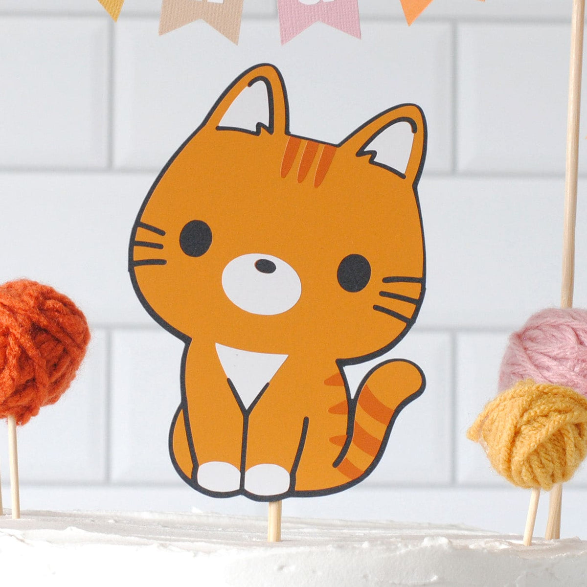 Cat Cake Topper | Cake Toppers by Avalon Sunshine
