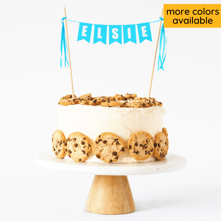 Name Cake Toppers - Single Color – Avalon Sunshine