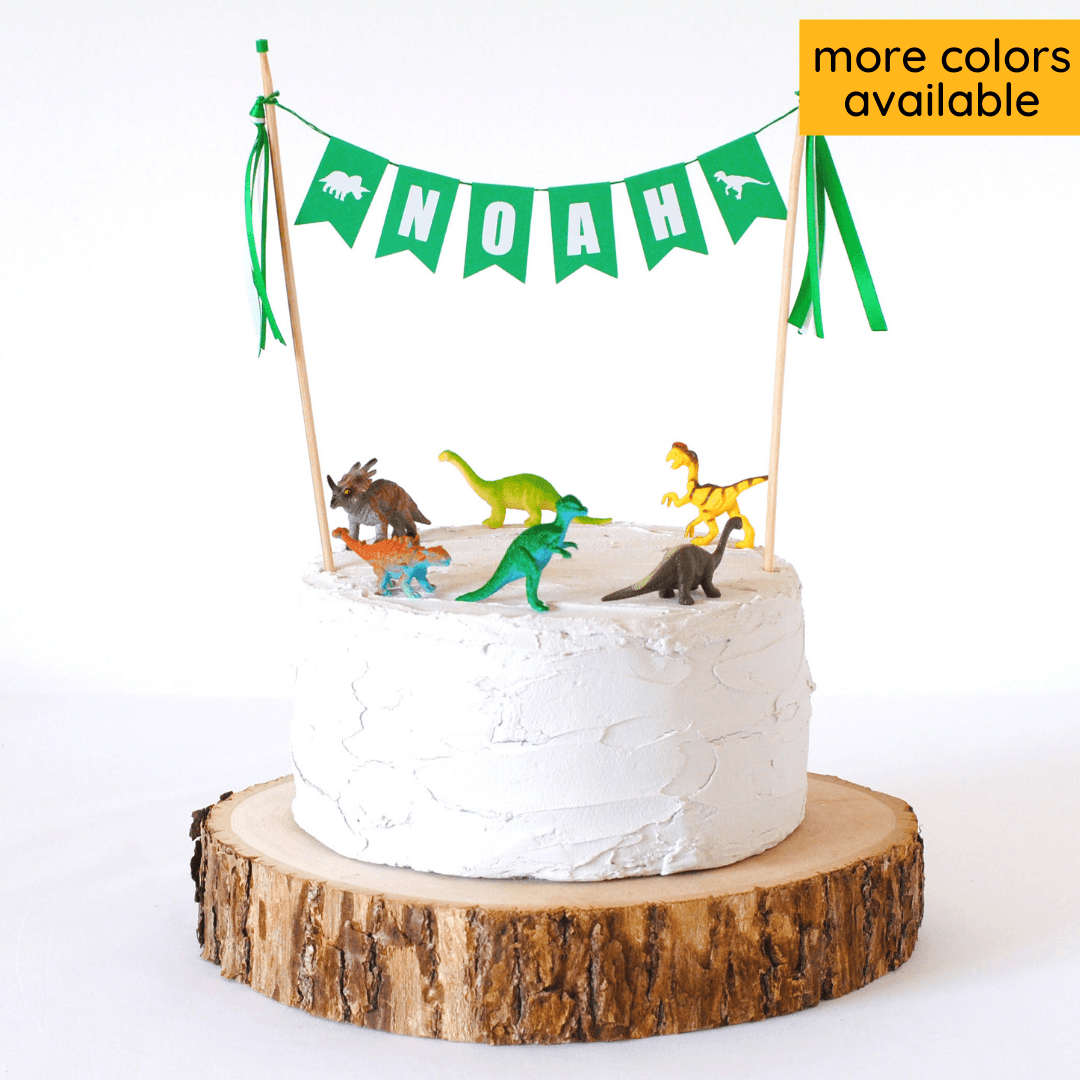 Dinosaur Cake Topper | Cake Toppers by Avalon Sunshine
