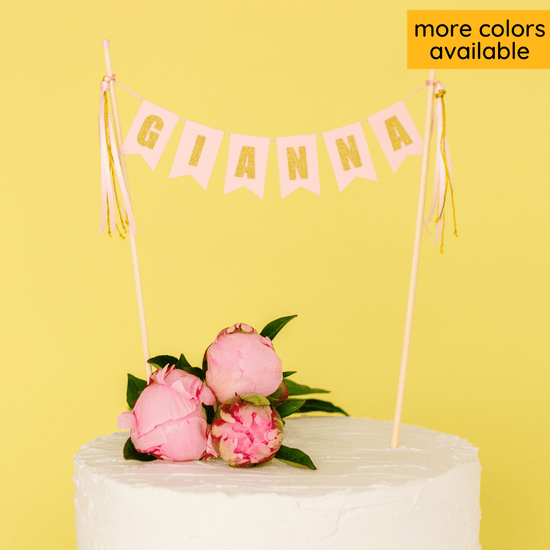 Name Cake Toppers - Single Color – Avalon Sunshine