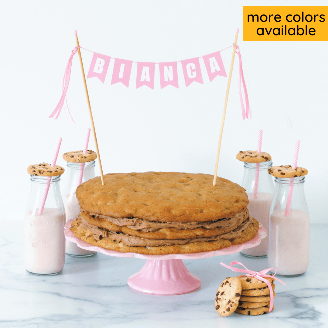 Name Cake Toppers - Single Color – Avalon Sunshine