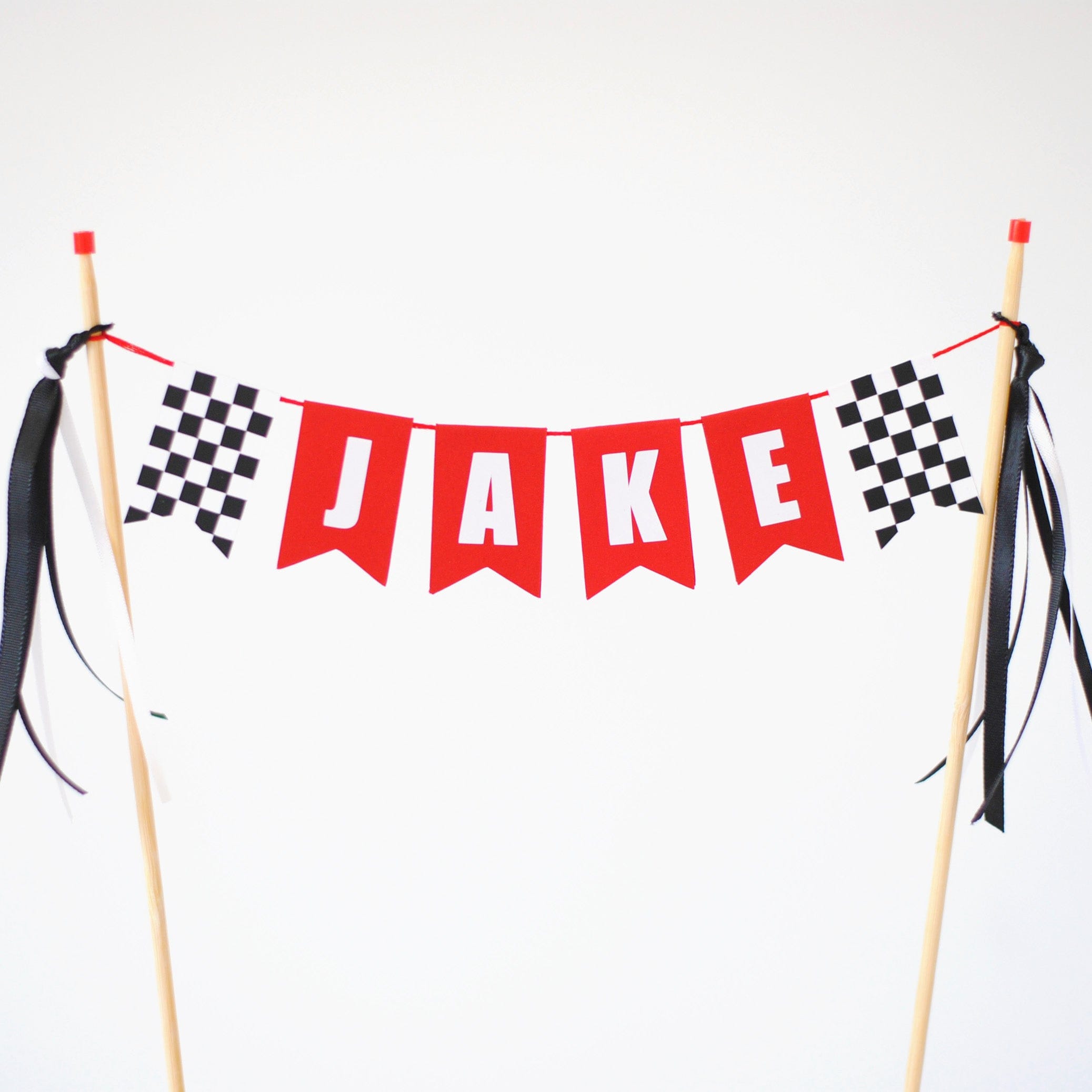 Race Car Cake Topper | Cake Toppers by Avalon Sunshine