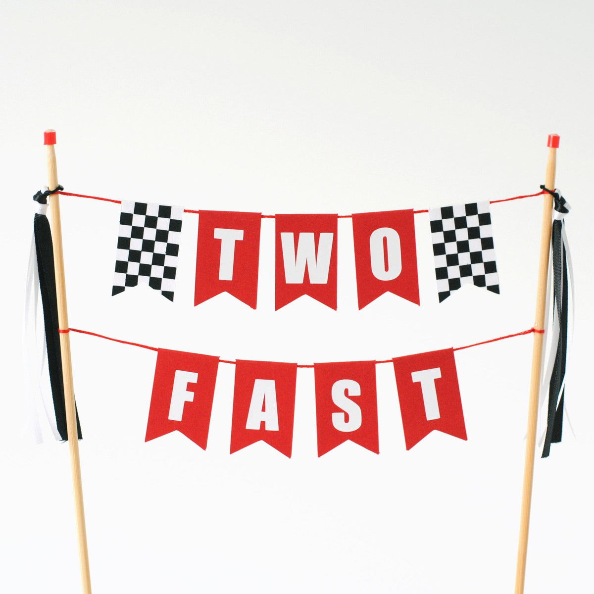 TWO FAST Cake Topper | Cake Toppers by Avalon Sunshine